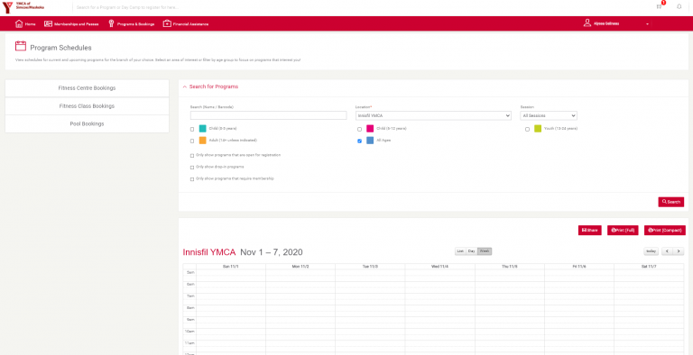 YMCA Online Portal | YMCA of Simcoe/Muskoka